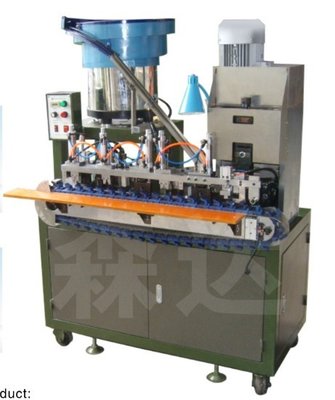 Fully Automatic Pin Insertion Machine Two Cord Round Wire 445kg
