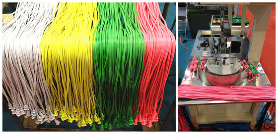 Cable Winding Machine Adjusted Length Safety AC Type "8" Form Wire Wrapping Machine