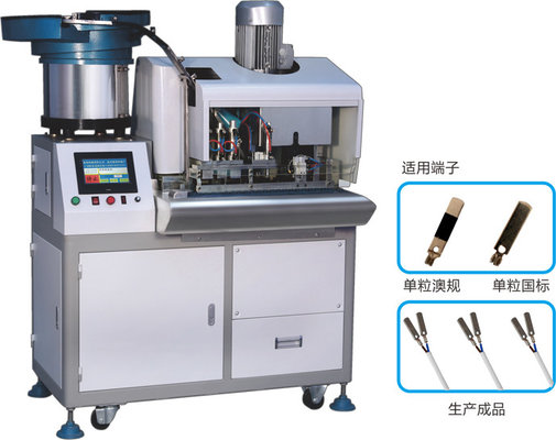 Single Copper Terminal Crimping Machine Automatic Feeding High Efficiency