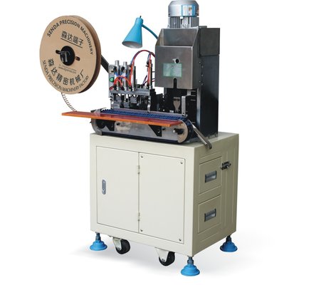 High Speed Automatic Wire Crimping Machine for Cable Stripping Crimping
