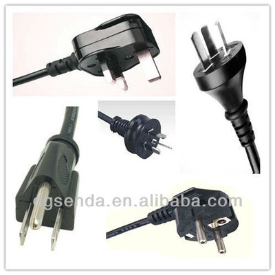 Three - Pin Plug Insertion Machine , Wire / Cable Crimping Machine