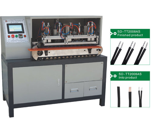 Wire Cable Making Equipment For Stripping / Cutting / Twisting / Soldering