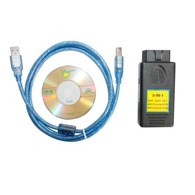 BMW Dash Scanner 3 in 1 Automotive Diagnostic Tools Supporting SRS / ABS / Cruise system