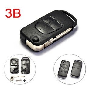 Remote Key Shell for Mercedes-Benz