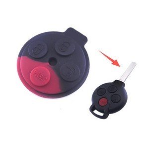 Remote 4 Button Rubber For Benz Smart