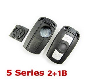 2+1 Buttons Smart Key Shell for BMW 5 Series