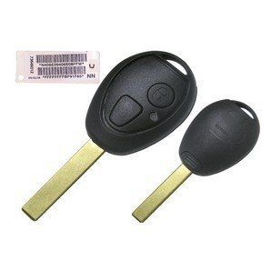 2 Buttons Remote Key 433MHz 73 Chip Inside for BMW
