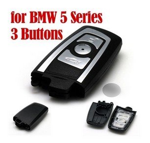 Vehicle Auto / Car 3 Buttons Remote Key Shell for BMW 5 Series