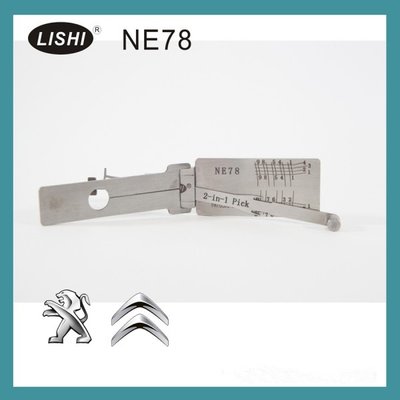 LISHI Peugeot NE78 2-in-1 Auto Pick and Decoder