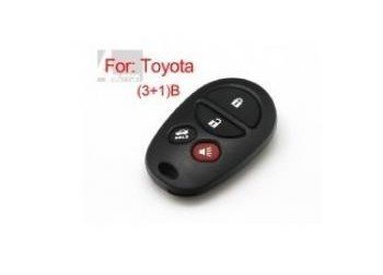 Toyota Remote Key Shell 3+1 Button