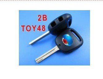 Remote Key Shell for Toyota Side 2 Button Toy 48