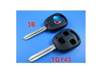 Key Shell for Toyota 3 Button Toy43
