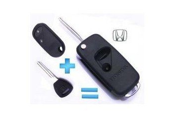 Modifed Folding Remote Key Shell 2 Button For Honda Fit, SDL