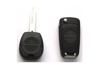 Modified Flip Remote Key Shell 2 Button For Nissan A33