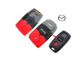 Remote Rubber 3 Button for Mazda