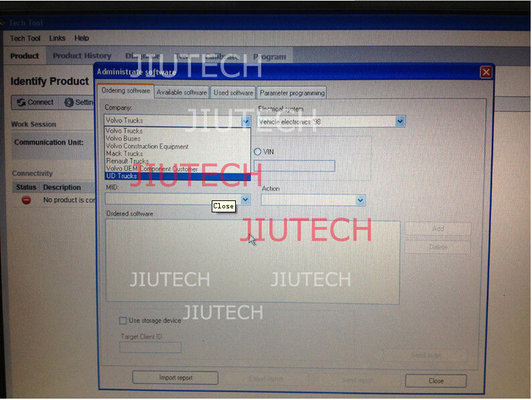 VTT 2.01 Volvo Vcads Pro 3.01 PTT 2.01 Engine Diagnostic Software
