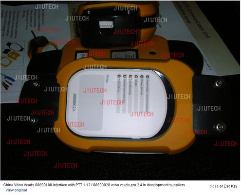 Volvo Vcads 88890180 interface with PTT 1.12 / 88890020 volvo vcads pro 2.4 in development