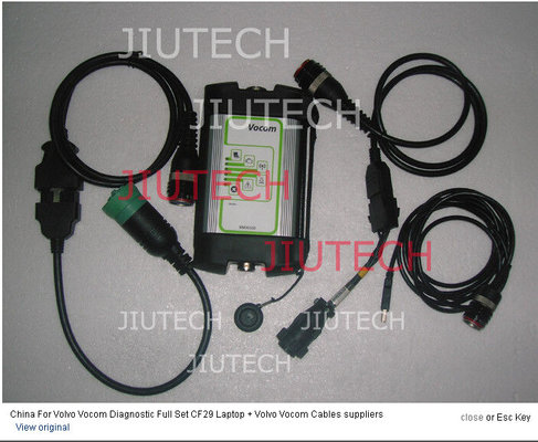 For Volvo Vocom Diagnostic Full Set CF29 Laptop + Volvo Vocom Cables