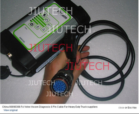 88890306 Fci Volvo Vocom Diagnosis 8 Pin Cable For Heavy Duty Truck