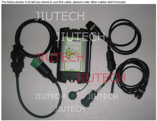 88890306 Fci Volvo Vocom Diagnosis 8 Pin Cable For Heavy Duty Truck