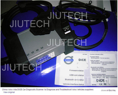 Scanner diagnostique de voiture de MATRICES de Volvo Vida pour diagnostiquer et dépanner des véhicules de Volvo