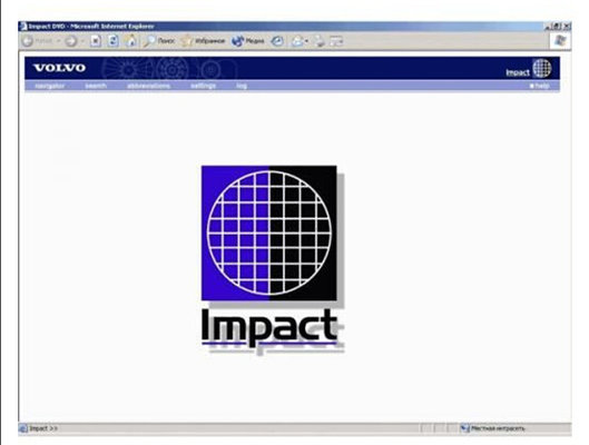 Le logiciel d'impact de Volvo pour Volvo troque des programmes de diagnostic