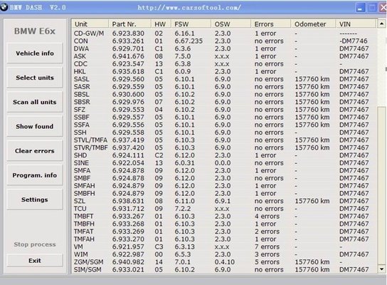 Automotive Locksmith Tools Dash Scanner 3 in 1
