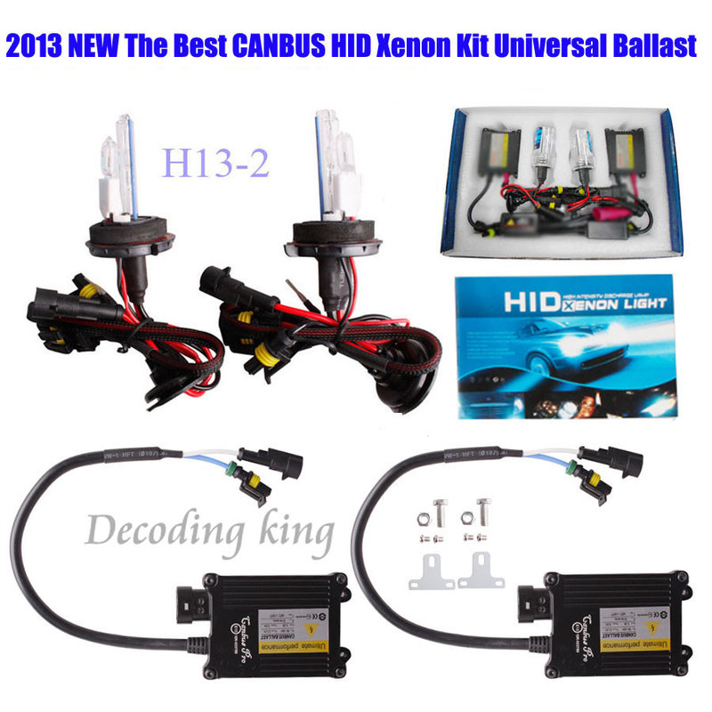 3600lm Xenon Lights For Cars / 55 W Super Canbus Slim Hid Xenon Conversion Kit