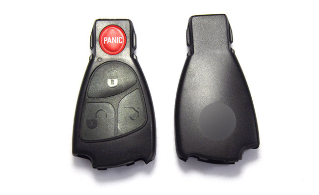 4 Buttons Smart Key Shell without the Plastic Board for Mercedes-Benz