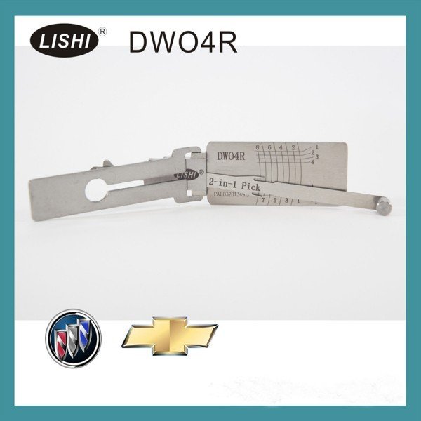 LISHI Buick (LOVA/Excelle/GL8) Chevy DWO4R 2-in-1 Auto Pick and Decoder