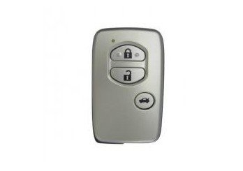 Remote Key Shell Smart Card 2+1 Button for Toyota Crown With Small Key