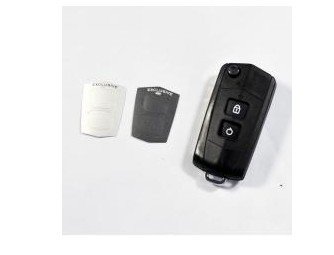 2 Buttons Flip Remote Key Shell for Toyota Yaris Korean Models