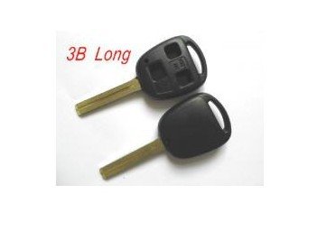 Key Shell 3 Button Long For Toyota (without the words and Logo)