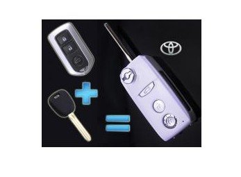 New Style Modified Folding Remote Key Shell 3 Button For Toyota Highlander,Camry