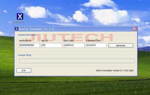 Xentry Keygen pour le logiciel 1,0 Mercedes d'étoile de benz tiennent le premier rôle l'outil de diagnostic
