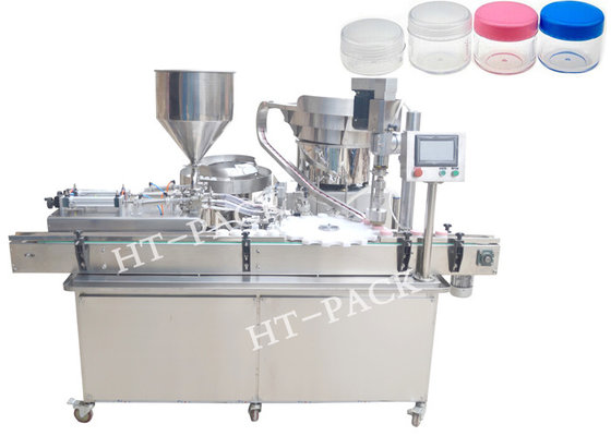 China USU304 30ml 50BPM Cream Filling Machine Bottle Filling And Capping Machine supplier