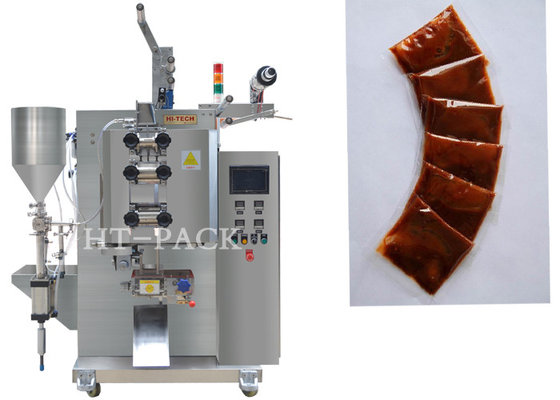 China PET / PE Four Side Sachet Sauce / Cream / Shampoo Packing Machine supplier
