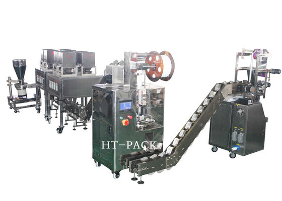 China 5g Triangle Nylon Tea Bag Automatic Pouch Packing Machine 220V / 2KW supplier