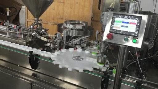 China High Speed Full Automatic Cream Filling Machine With 2000-12000bph Capacity , SUS304 Material supplier