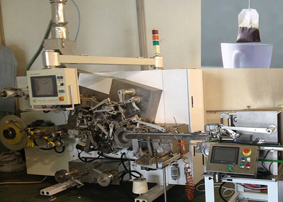 China 120 Bags / Min Double Chamber Tea Bag Packing Machine High Speed High Class supplier