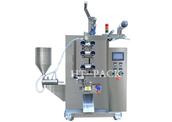 High Speed Vertical Unguent / Shampoo Packing Machine With 3 / 4 Sides Seal supplier