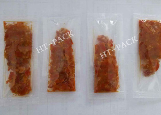 Cosmetic Cream / Fruit Jam / Edible Oil Packing Machine With 4 Sides Seal supplier