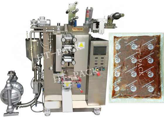 Ketchup / Skin Lotion Automatic Pouch Packing Machine , Vertical Form Fill Seal Machine supplier