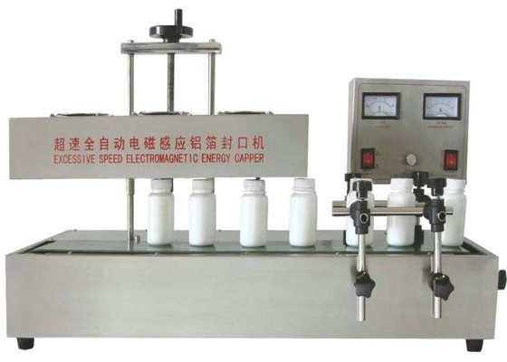 Automatic Induction Aluminium Foil Heat Sealing Machine For Jars / Bottles supplier