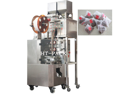 HT-SJB02 Automatic Nylon Triangle Bag Tea Packaging Machine Dip In Bag Type supplier