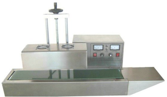 SS304 1.5KW Continuous Aluminum Foil Lid Sealing Machine CE / GMP supplier
