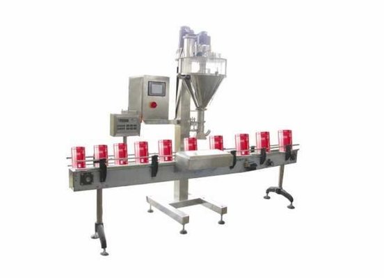 SS304 Powder Semi-Automatic Filling Machine For PET Bottles / Cans supplier