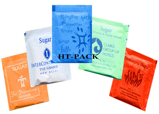 High Productivity Vertical Sugar Sachet Packing Machine 4 Kw With PLC Controller supplier