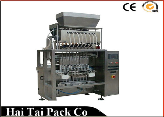 Pillow Bag 5g - 10g Granule Packing Machine , Food Packaging Machinery Sugar Paper supplier