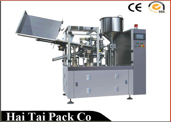 Big Capacity Soft Tube Fully Automatic Filling Machine For Hand Cream supplier